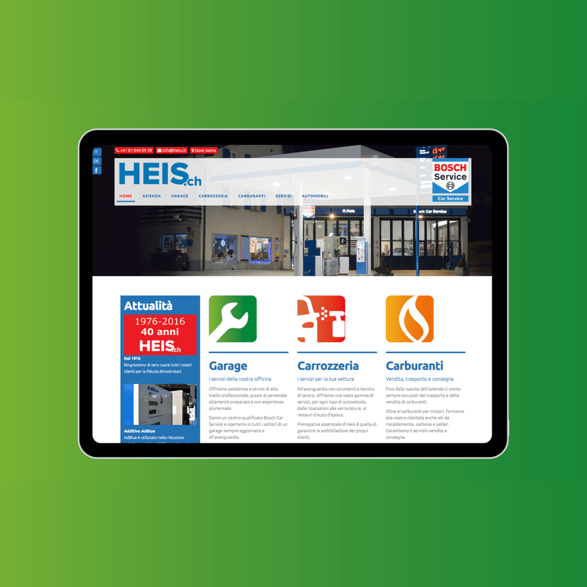 Garage Heis - ecomunicare